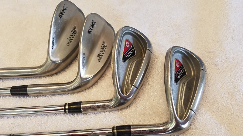 Adam's irons, Odyssey putter, Acer wedges. - GolfBuzz