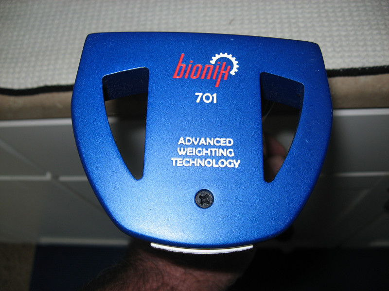 Bionik 701 Blue Mallet putter Superstroke grip - GolfBuzz